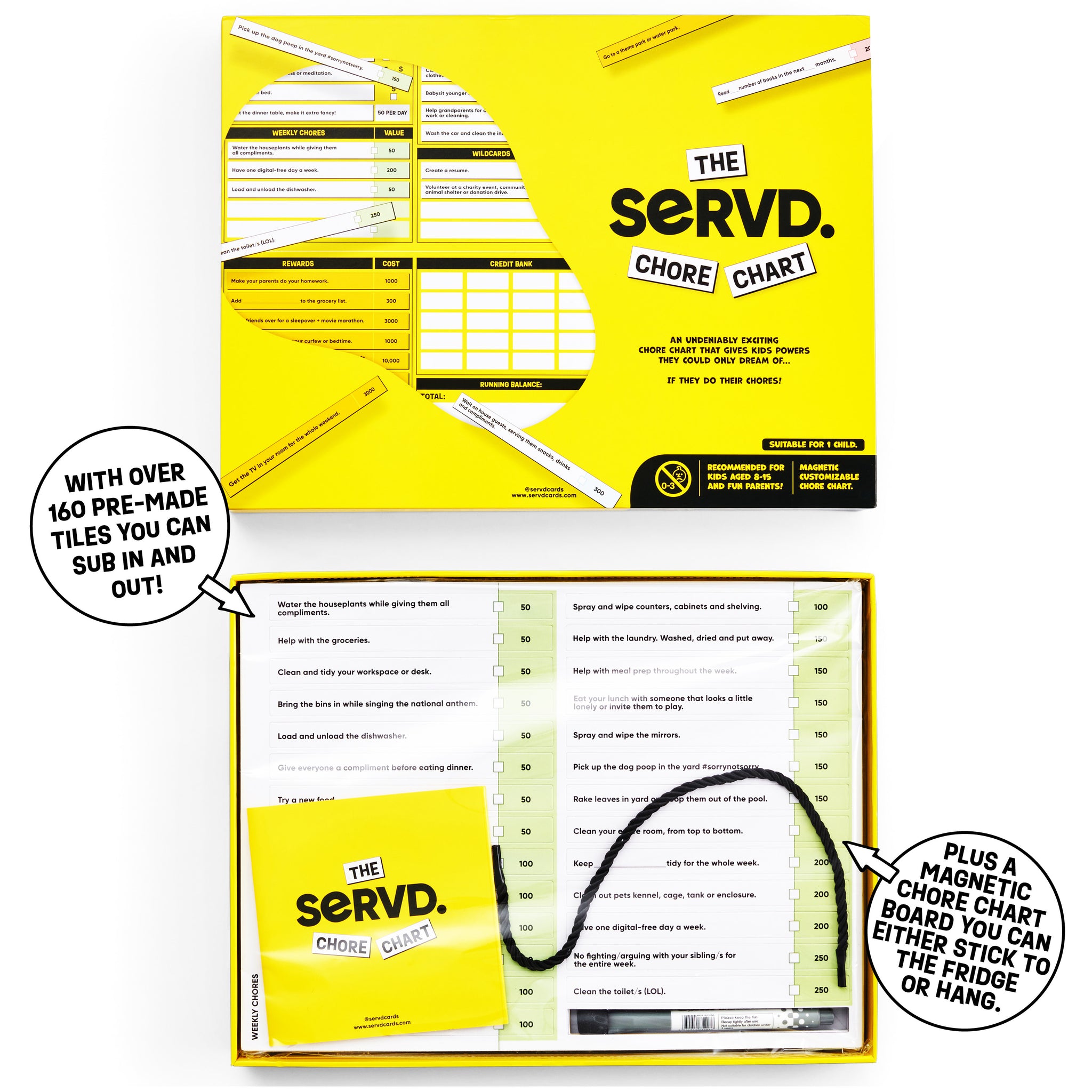 The SERVD Chore Chart – SERVD UK