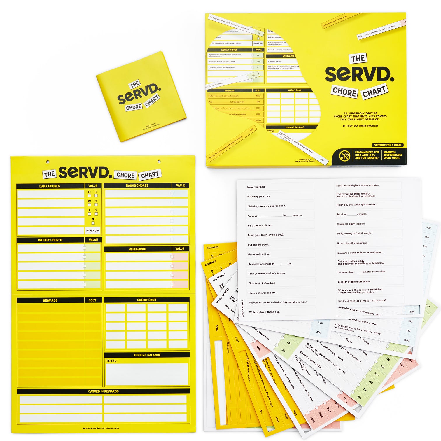 The SERVD Chore Chart – SERVD UK